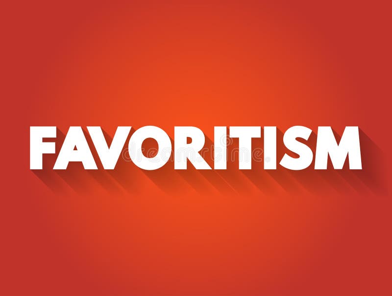 Favoritism Text Stock Illustrations – 269 Favoritism Text Stock ...