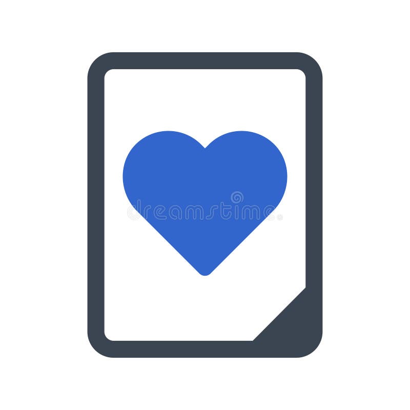 Wishlist Icon Vector from Tab Bar and Settings Collection. Thin Line ...