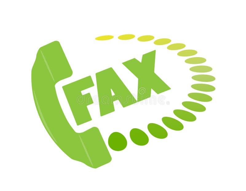 Fax icon stock vector. Illustration of digital, telecommunication ...