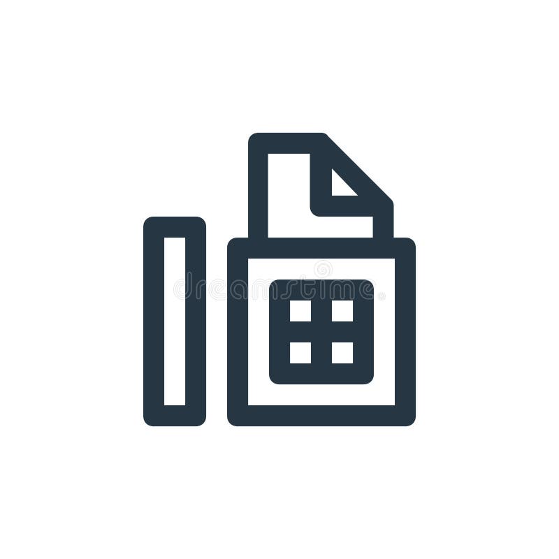 Fax Icon Vector from Business and Management Concept. Thin Line ...
