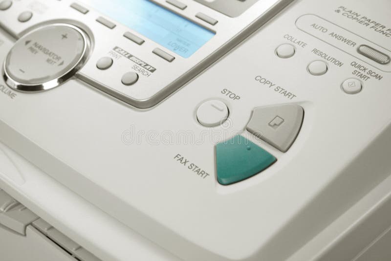 Fax machine stock photo. Image of tele, communicate, report - 3330736