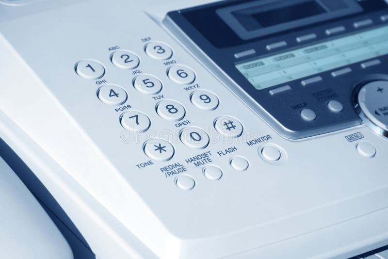 Fax machine stock photo. Image of tele, communicate, report - 3330736