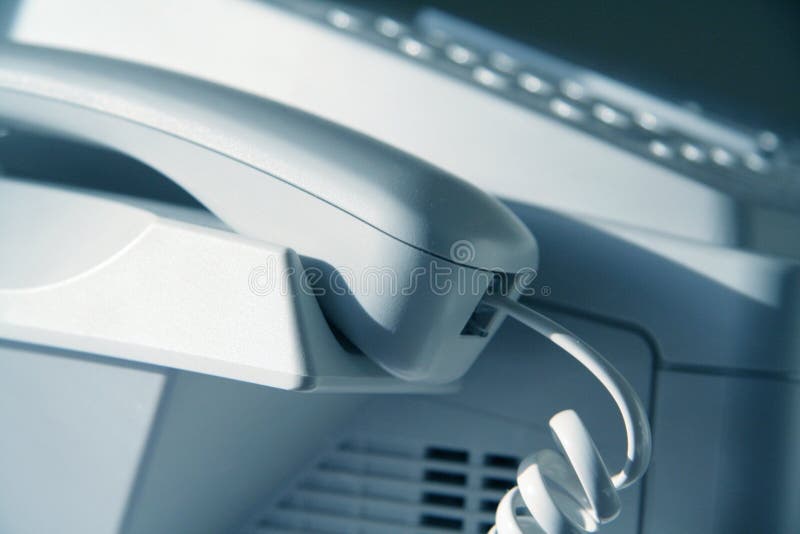 Fax machine stock photo. Image of equipment, office, technology - 520244