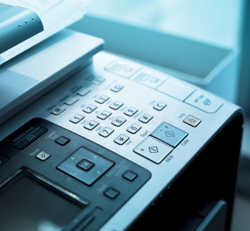 Fax Machine Dial Pad stock image. Image of mark, lighting - 41556471
