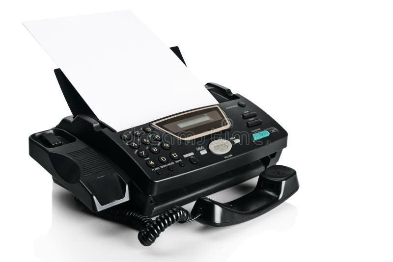 Fax stock photo. Image of telex, document, telephone - 15462604