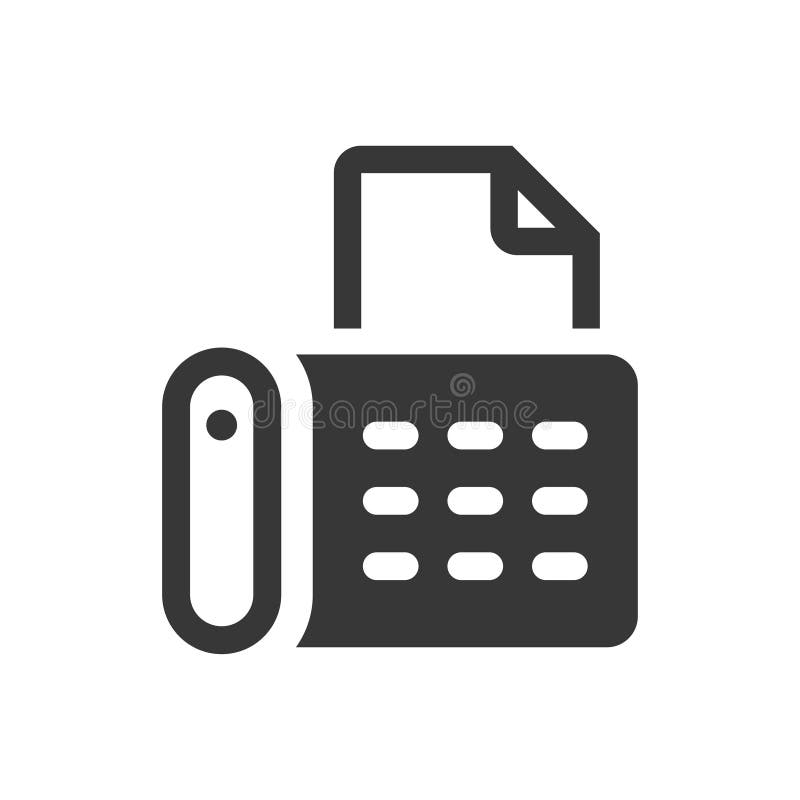 Fax Icon Stock Illustrations – 7,481 Fax Icon Stock Illustrations ...