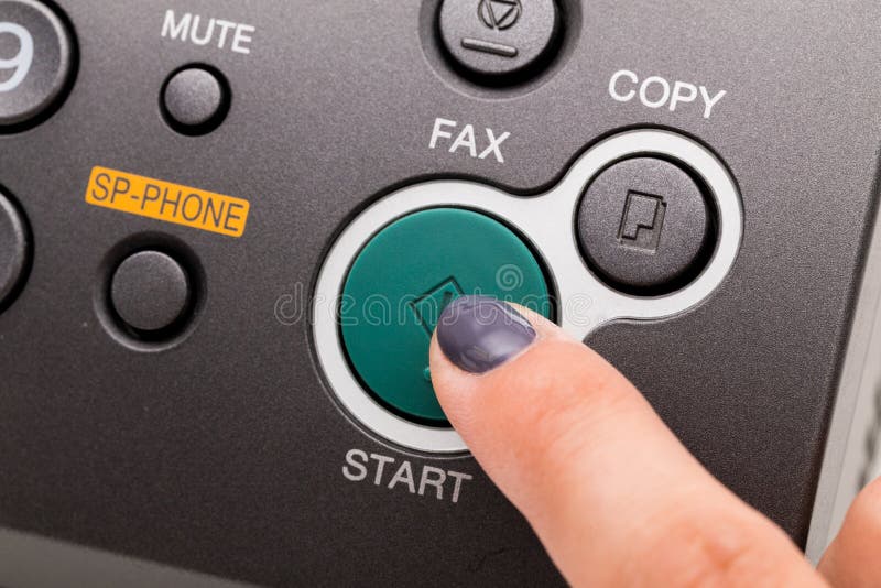Fax machine stock image. Image of cover, supply, laser - 61900693