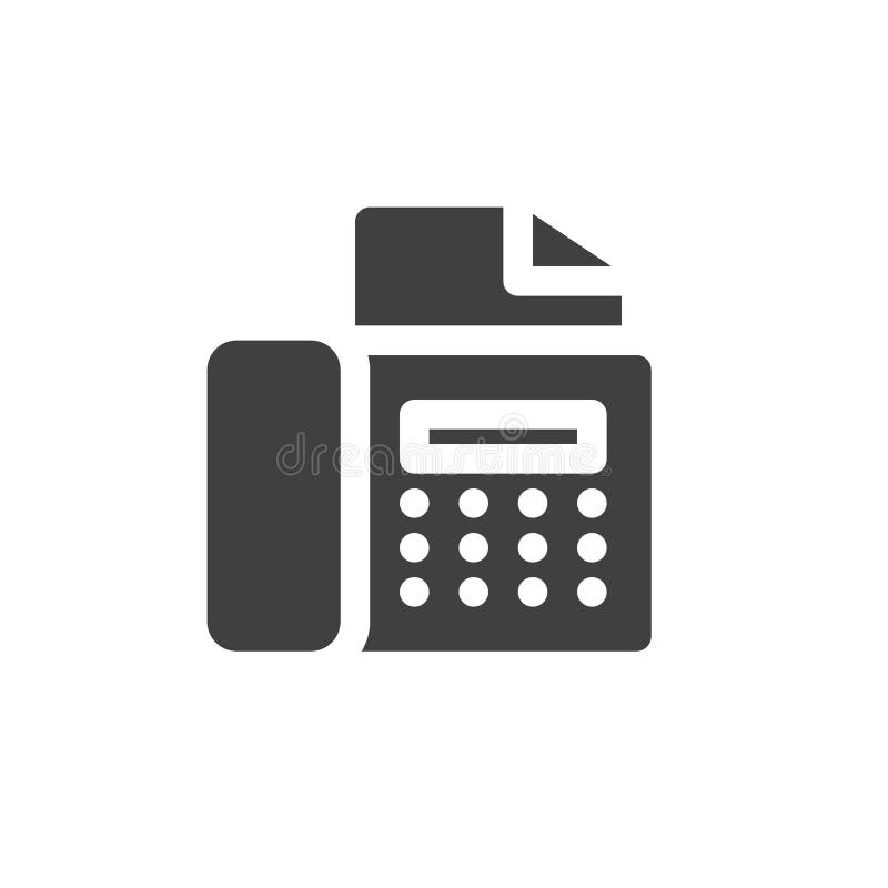 Fax Graphics Machine Stock Illustrations – 171 Fax Graphics Machine ...