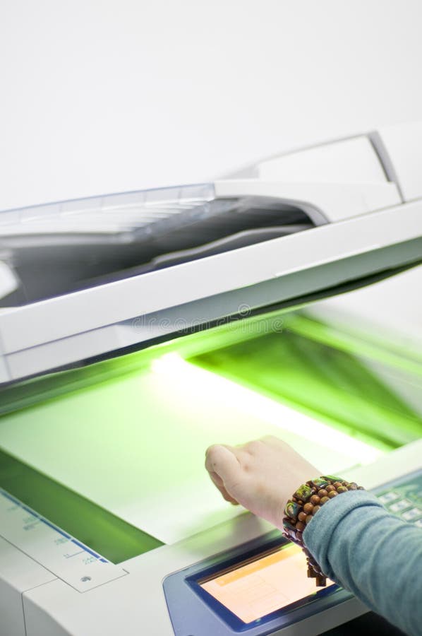 Fax printer stock photo. Image of machine, equipment, office - 4901942