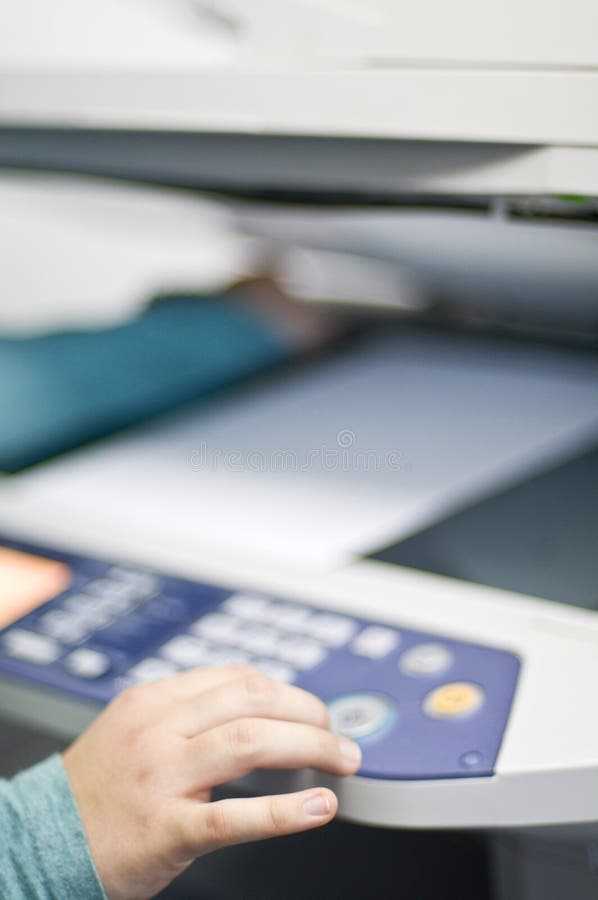 Fax printer stock photo. Image of machine, equipment, office - 4901942