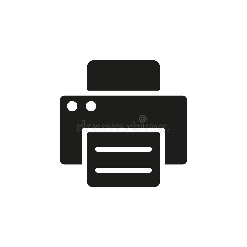 Fax Stationary Icon Vector Design Templates Simple and Modern Stock ...