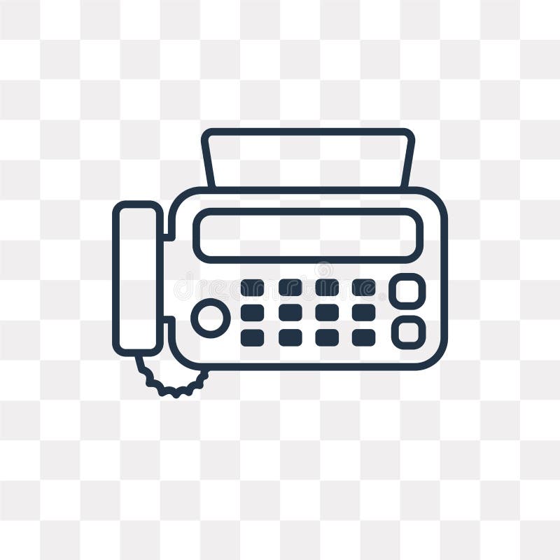 Transparent Fax Icon Stock Illustrations – 265 Transparent Fax Icon ...