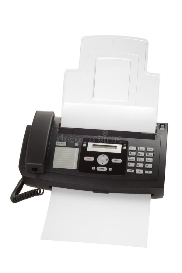 Faxapparaat stock foto. Image of overseinen, beeld, informatie - 9071866