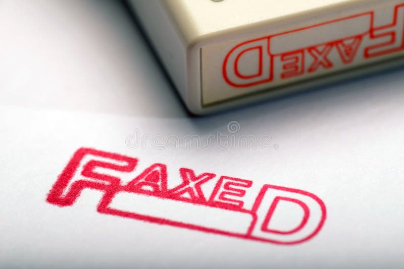 Faxed imagen de archivo. Imagen de control, negocios - 53299187