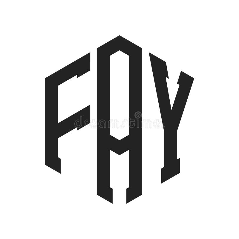 FAY Logo Design. Initial Letter FAY Monogram Logo Using Hexagon Shape ...