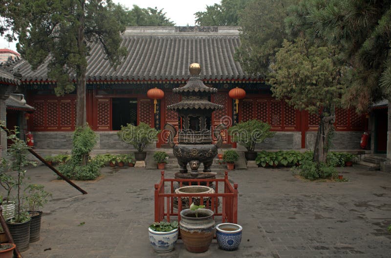 Fayuan Temple, Beijing, China Stock Photo - Image of confucianism ...