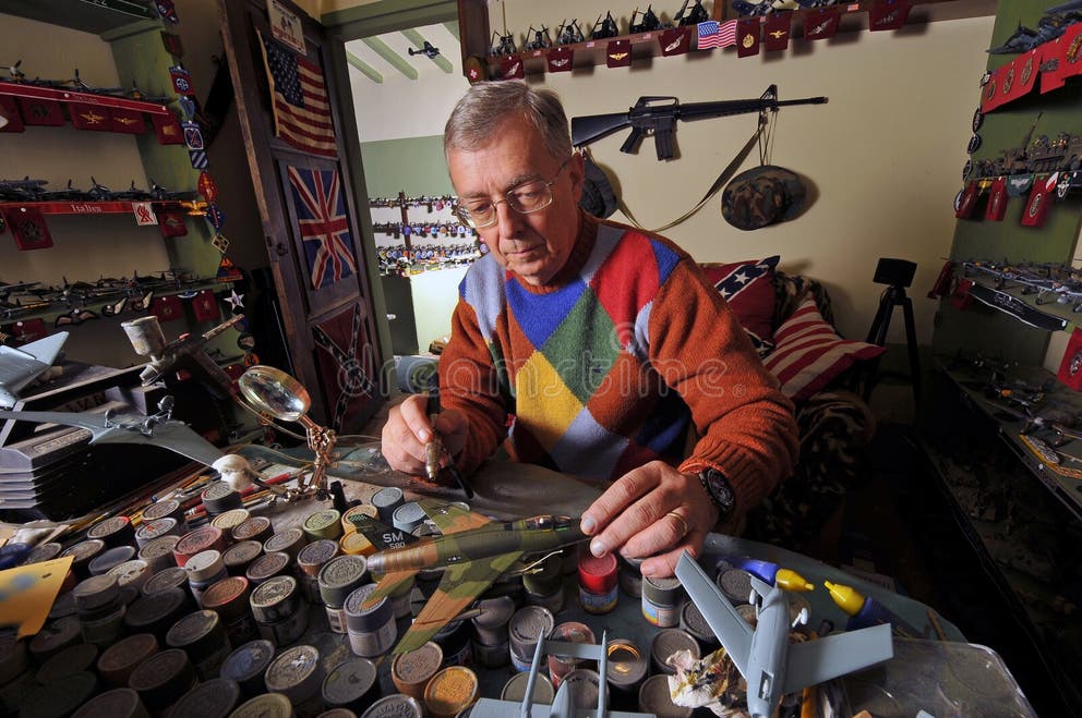 Fazendo o aeromodel #10 imagem de stock. Imagem de decorar - 11961547