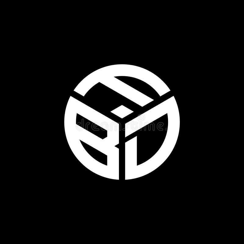FBD Letter Logo Design on Black Background. FBD Creative Initials ...
