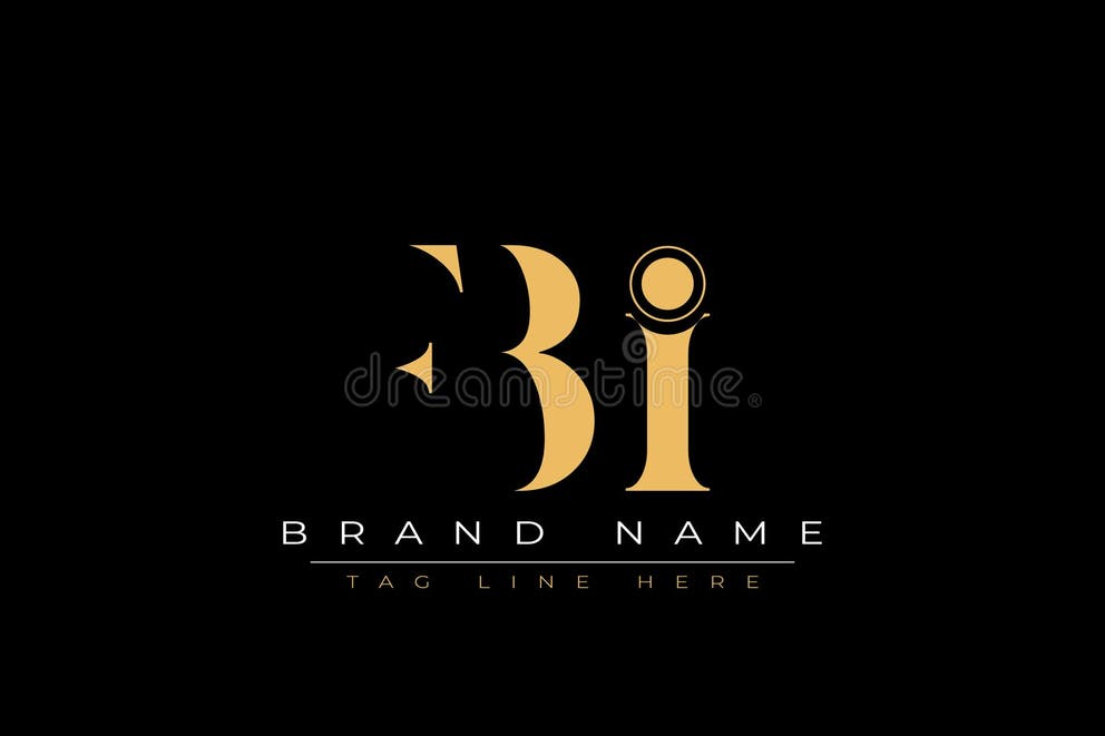 FBI Abstract Letter Logo Design Stock Vector - Illustration of clip ...