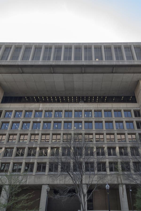 Entrance To FBI Building in Washington DC Editorial Image - Image of ...