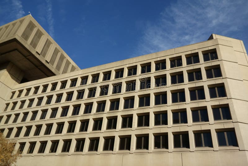 FBI J Edgar Hoover Building in Washington DC Fotografia Stock ...
