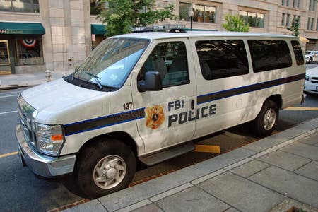 FBI police car editorial photo. Image of protection, communication ...