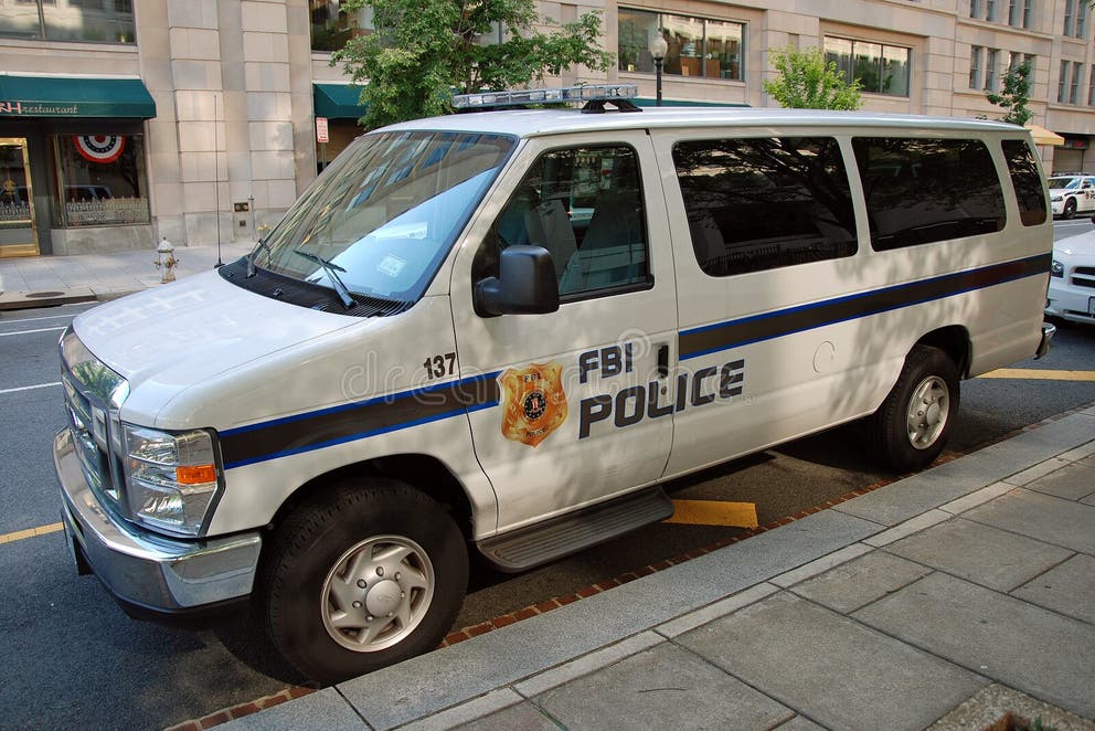 FBI police car editorial photo. Image of protection, communication ...
