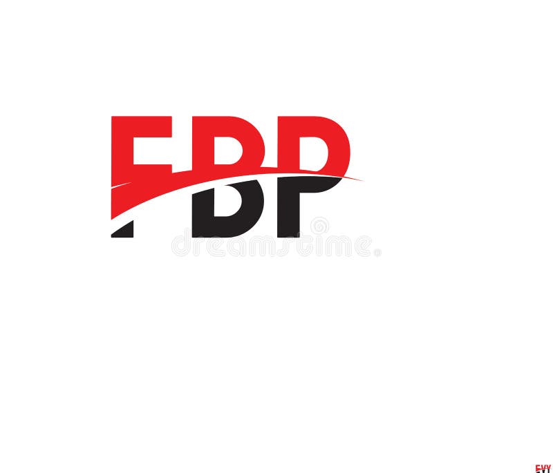 FBP Letter Initial Logo Design Vector Illustration Stock Vector ...