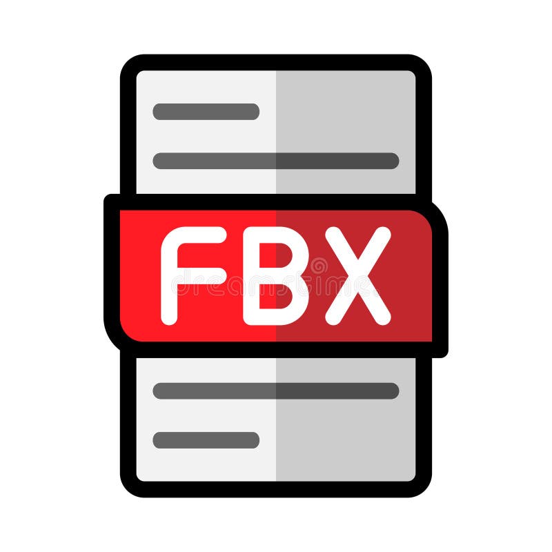 Fbx File Type Flat Icons. Document Files Format Graphic Design Outline ... Fbx File Type Flat Icons. Document Files Format Graphic Design Outline ...