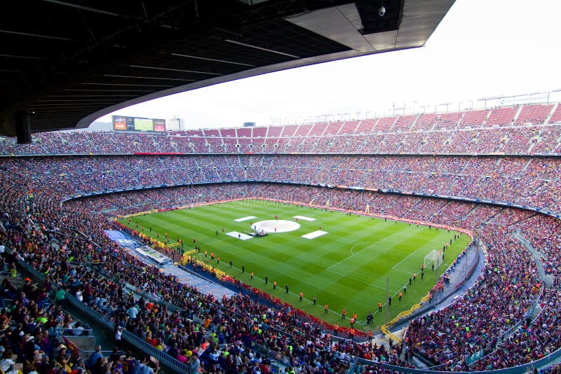 FC Barcelona stadium editorial image. Image of people - 20151525