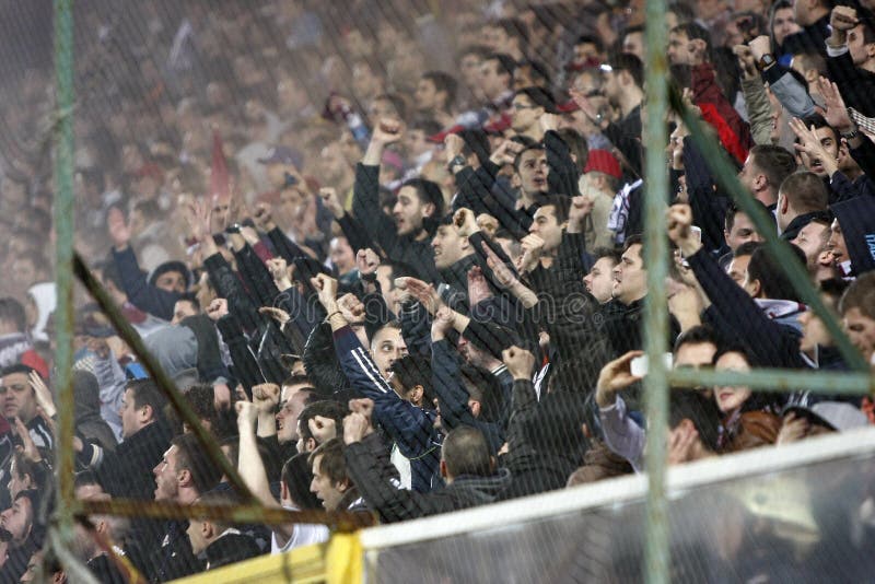 FC Bucarest Rápida FC Steaua Bucarest Fotografía editorial - Imagen de ...