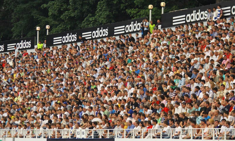 FC Dynamo Kyiv Team Supporters Editorial Photography - Image of active ...