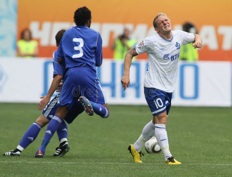 FC Dynamo Moscow Vs. FC Dynamo Kyiv Editorial Stock Image - Image of ...
