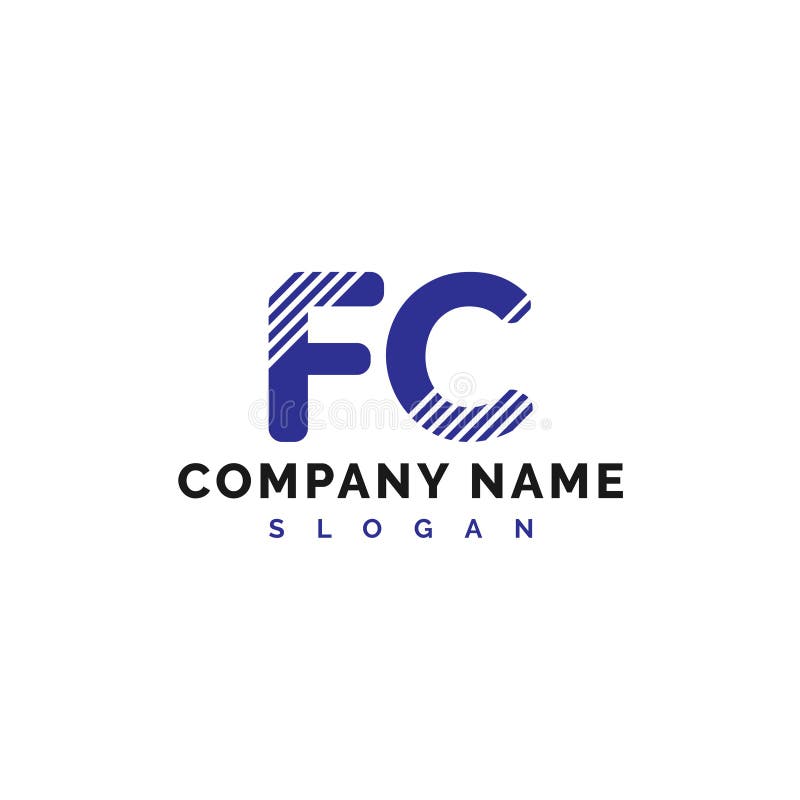 FC Letter Logo Design. FC Letter Logo Vector Illustration - Vector ...