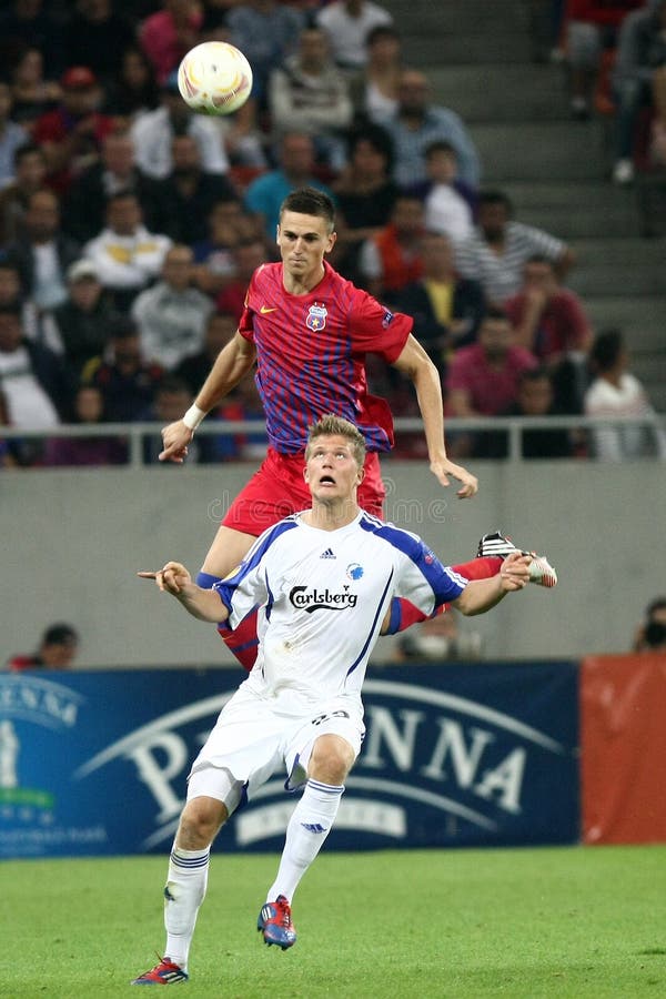 FC Steaua Bucharest - FC Copenhaga Editorial Stock Photo - Image of ...