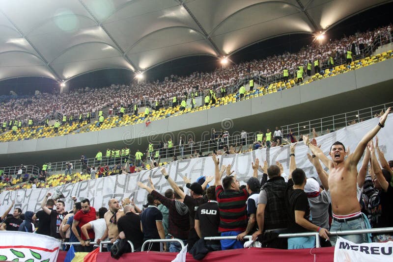 FC Steaua Bucharest - FC Rapid Bucharest Editorial Photography - Image ...