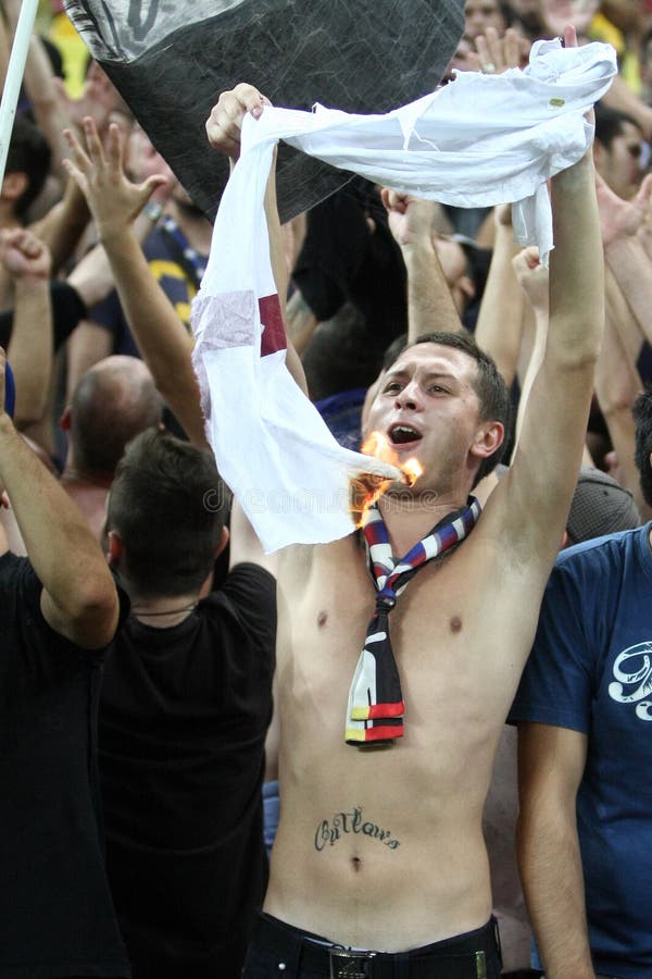 FC Steaua Bucharest - FC Rapid Bucharest Editorial Stock Photo - Image ...