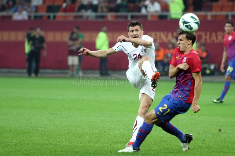 FC Steaua Bucharest - FC Rapid Bucharest Editorial Photo - Image of ...