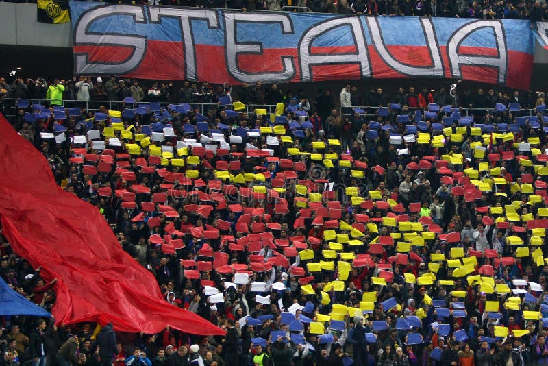 FC Steaua Bucharest - FC Stuttgart Editorial Photography - Image of ...