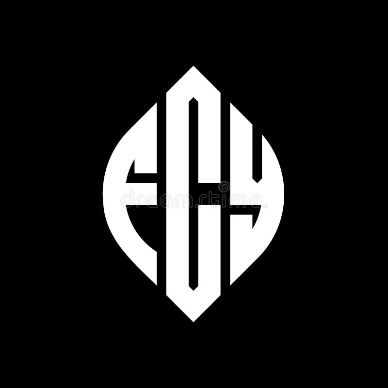 FCY Circle Letter Logo Design with Circle and Ellipse Shape. FCY ...