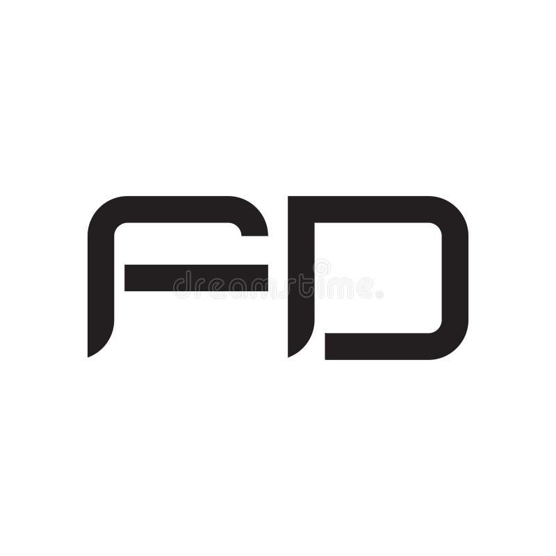 Fd Letter Logo Vector Stock Illustrations – 1,334 Fd Letter Logo Vector ...