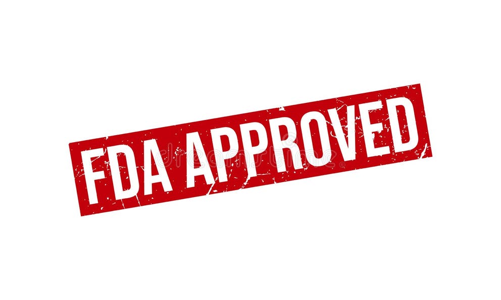 FDA Approved Stamp Seal Vector Illustration Stock Illustration ...