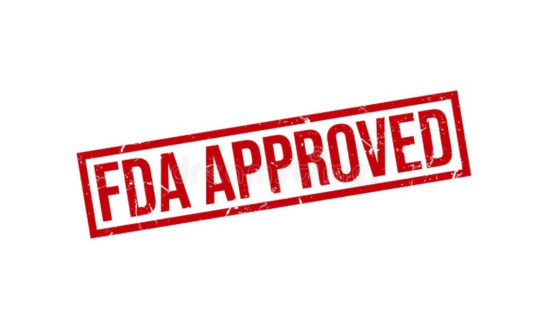 FDA Approved Stamp Seal Vector Illustration Stock Illustration ...
