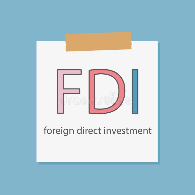 Foreign Direct Investment Stock Illustrations – 281 Foreign Direct ...