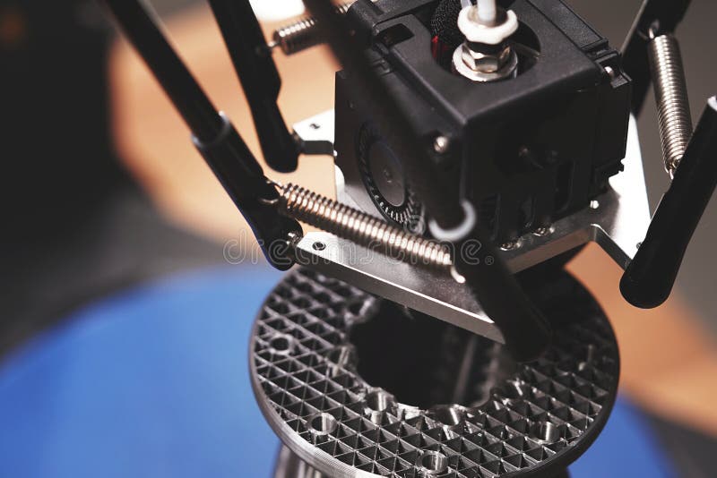 FDM-3D-printer Based on Delta Kinematics Prints a Complex Flange Part ...