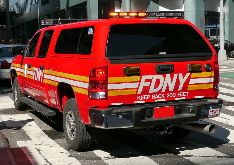 FDNY/EMS Battalion Vehicle. Editorial Photo - Image of medical ...