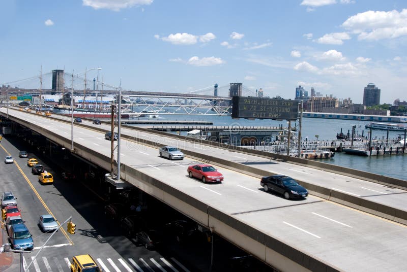 FDR drive stock photo. Image of landmark, bridge, motorways - 3420144