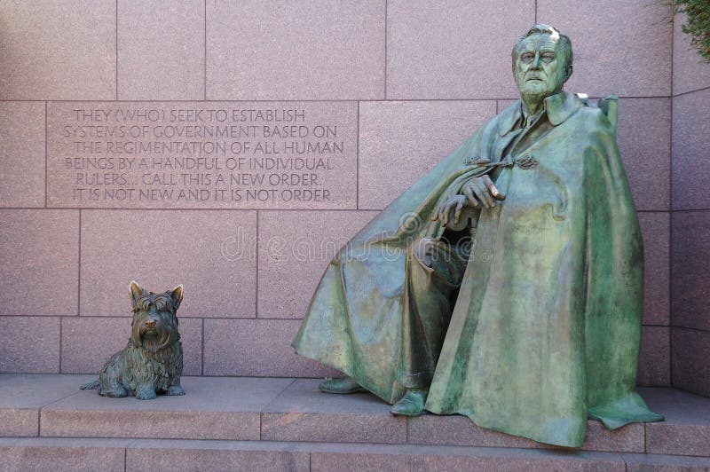 FDR Memorial editorial image. Image of american, sculpture - 27844395