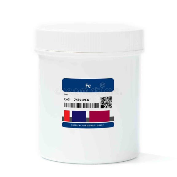 Fe - Iron stock image. Image of 7439, chemical, number - 295571887