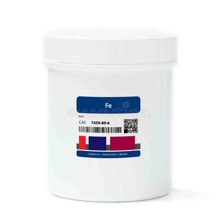 Fe - Iron stock image. Image of 7439, chemical, number - 295571887